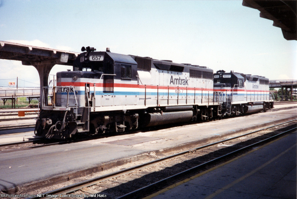 Amtrak GP40 657
